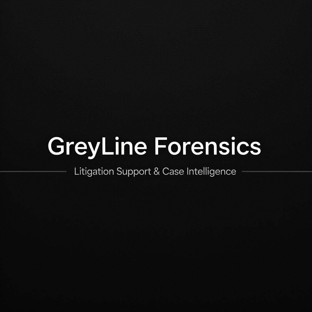 GreyLine Construction Forensics — Dispute Intelligence & Litigation Support